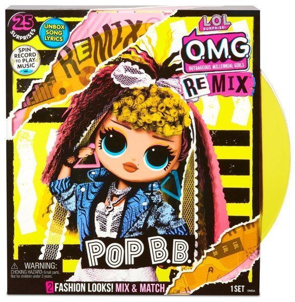 MGA LOL SURPRISE O.M.G. POP BB Fashion Doll BabyBest.lv